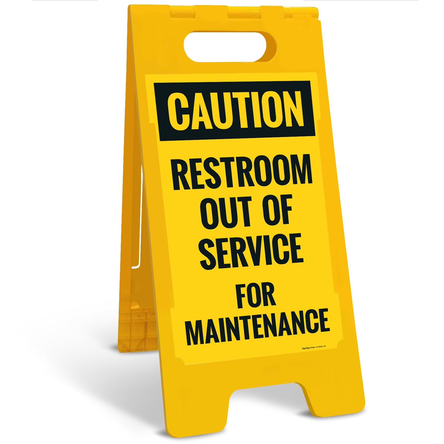 Amazon.com: Sigo Signs Caution Restroom Out of Service for Maintenance ...