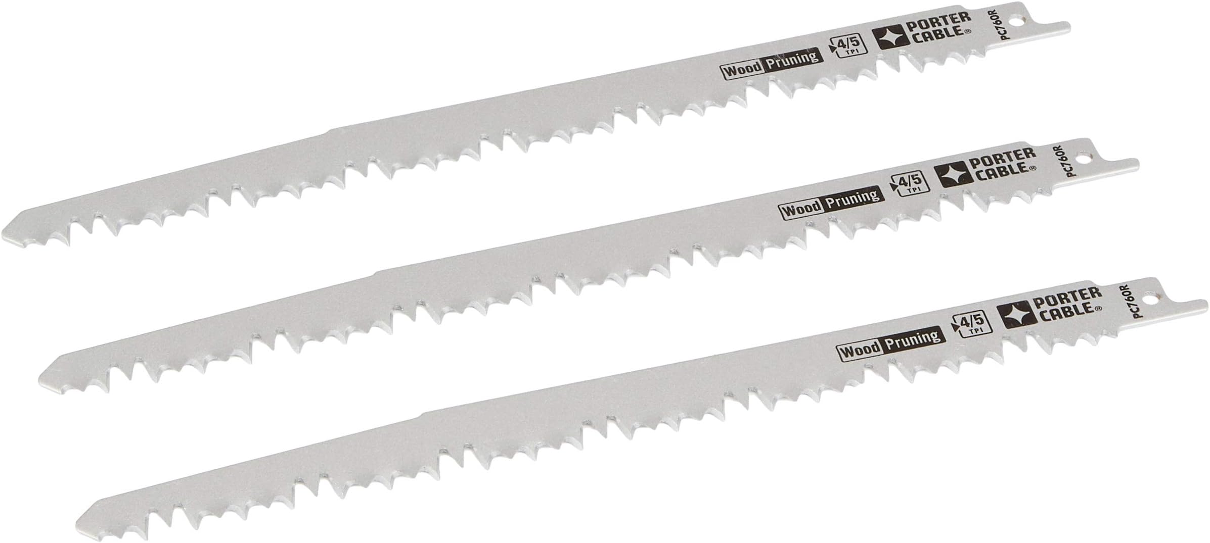 PORTER-CABLE Pruning Reciprocating Saw Blades, 9-Inch, 3-Pack (PC760R ...