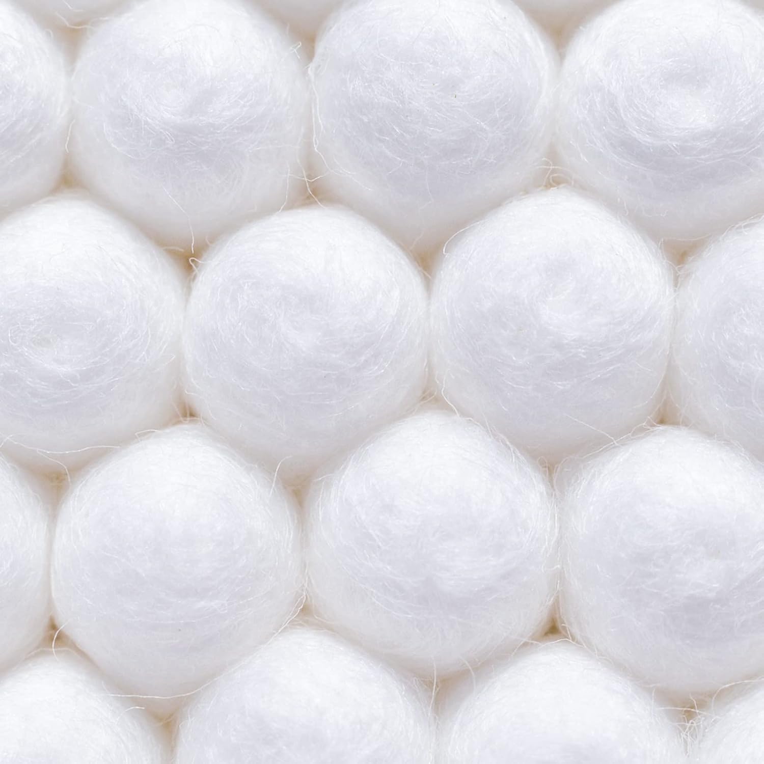 Greoer 100 Pack Super Soft Cotton Wool Balls, Absorbent, Biodegradable ...