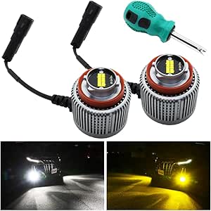 Amazon | スペーシアカスタム MK54S MK94S LED フォグランプ 黄色 白色 2色切り替え L1B 爆光 | フォグランプ | 車＆バイク