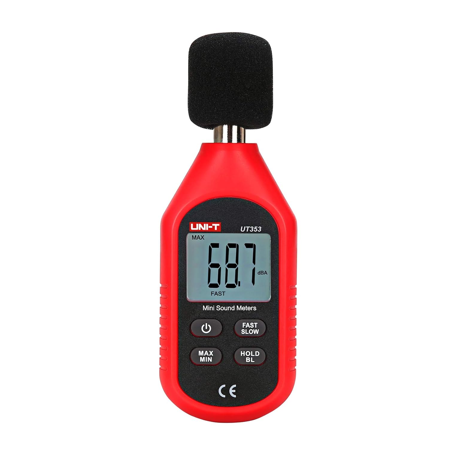 Amazon.com: UNI-T UT353 Decibel Meter, Digital Sound Level Meter 30 ...