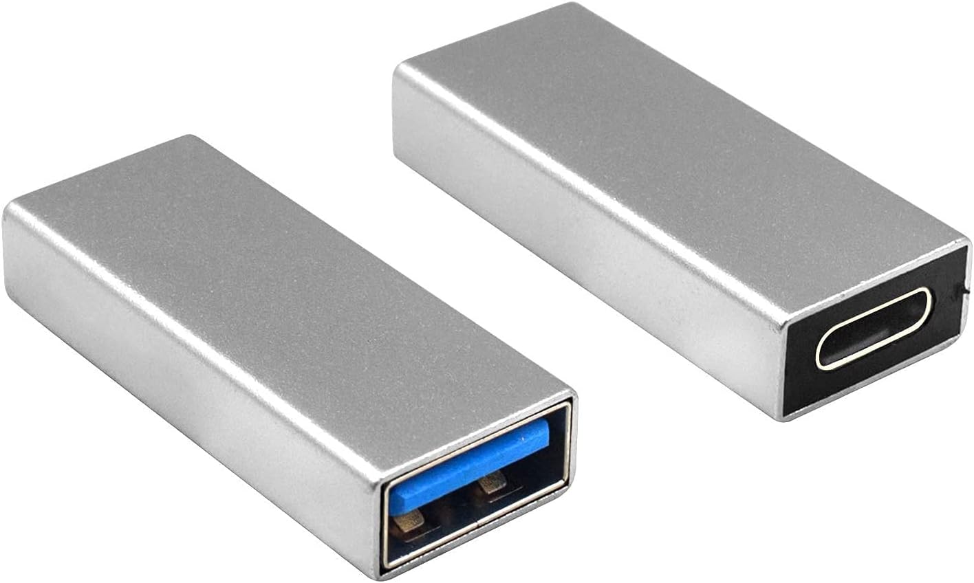 Amazon.com: Duttek USB C Female to USB A Female Adapter, Bi-Directional ...