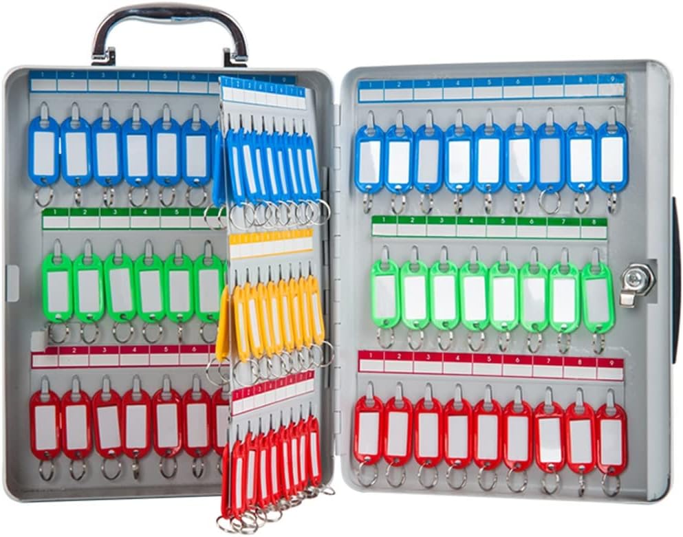 Amazon.com: Key Cabinet Key Box for Wall Commercial Category Management ...