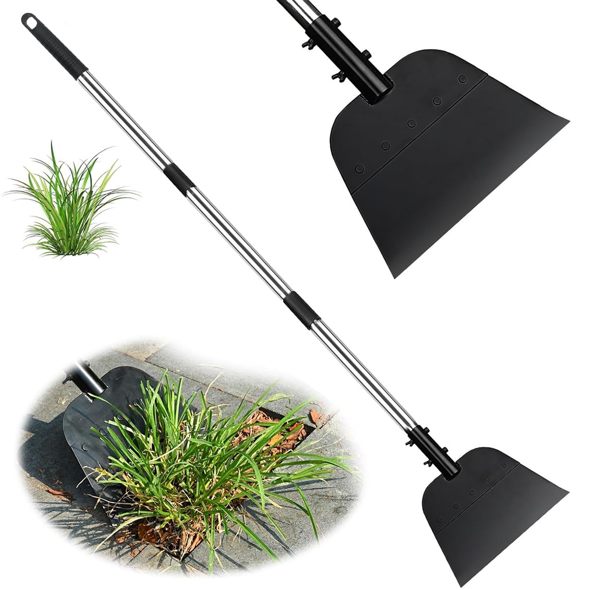 HASTHIP® Garden Flat Head Shovel - Garden Weed Spade Shovel - 140CM ...
