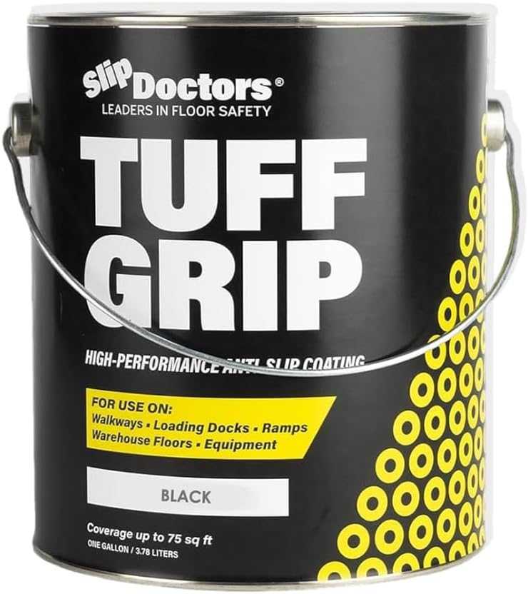 Tuff Grip Non-Skid Paint Gallon, Black for Ramps, Nepal | Ubuy