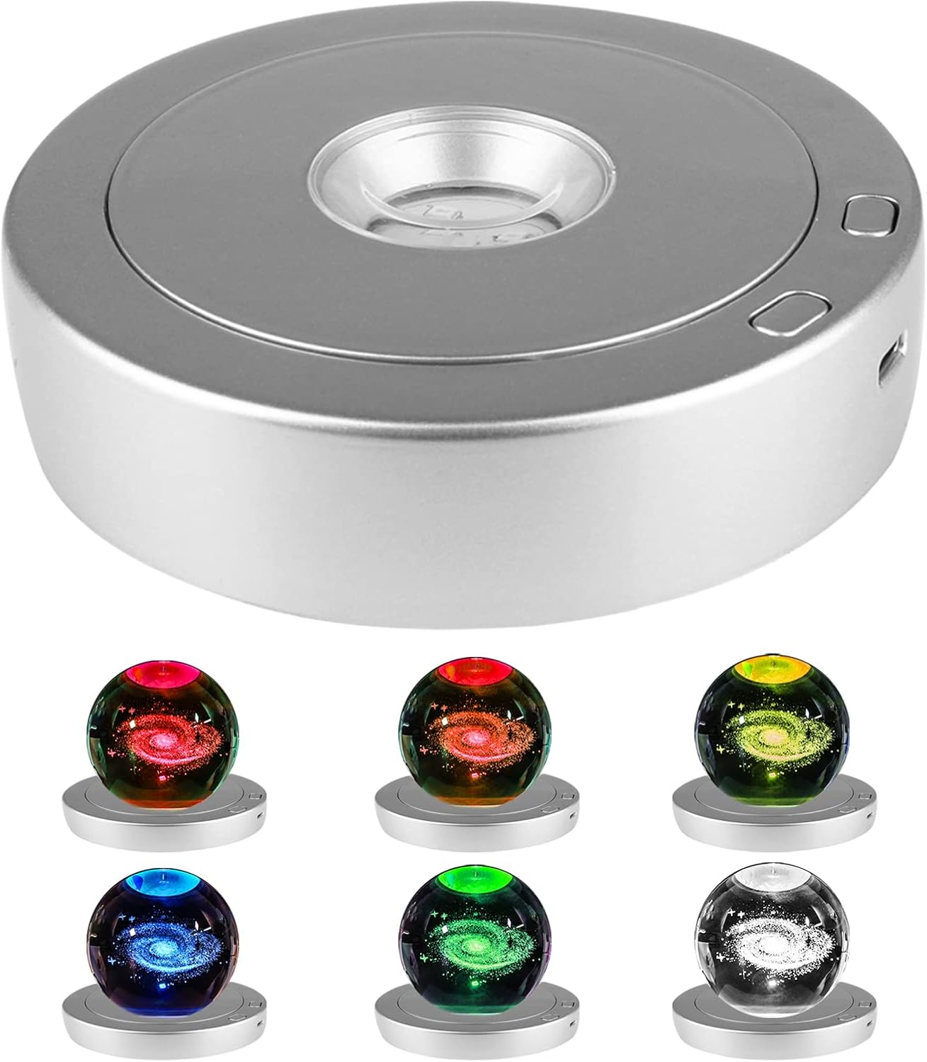 Amazon.com: HPX Rotating Display Stand Led Base: Spinning Display Stand ...