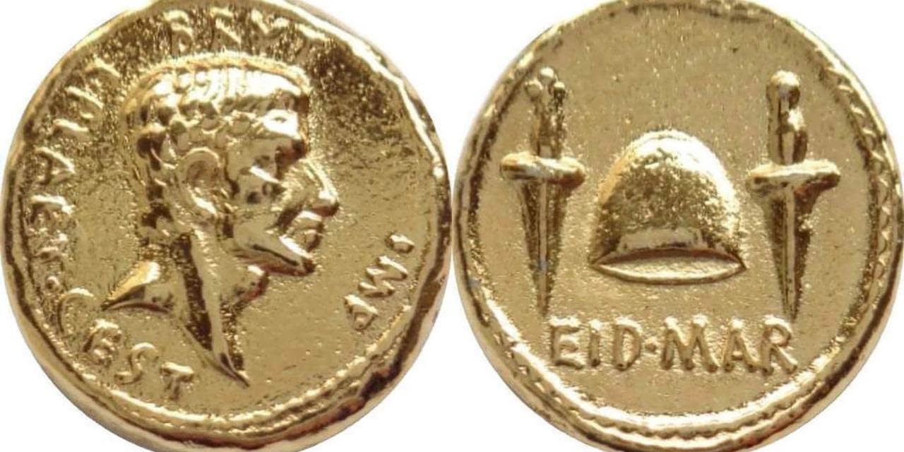 Amazon.com: Marcus Brutus, EID MAR Denarius, Most Famous Roman Coin ...