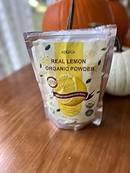 Amazon.com: ORGFUN Original Lemon Powder Made with Real Lemons, Freeze Dried Juice Powder ...