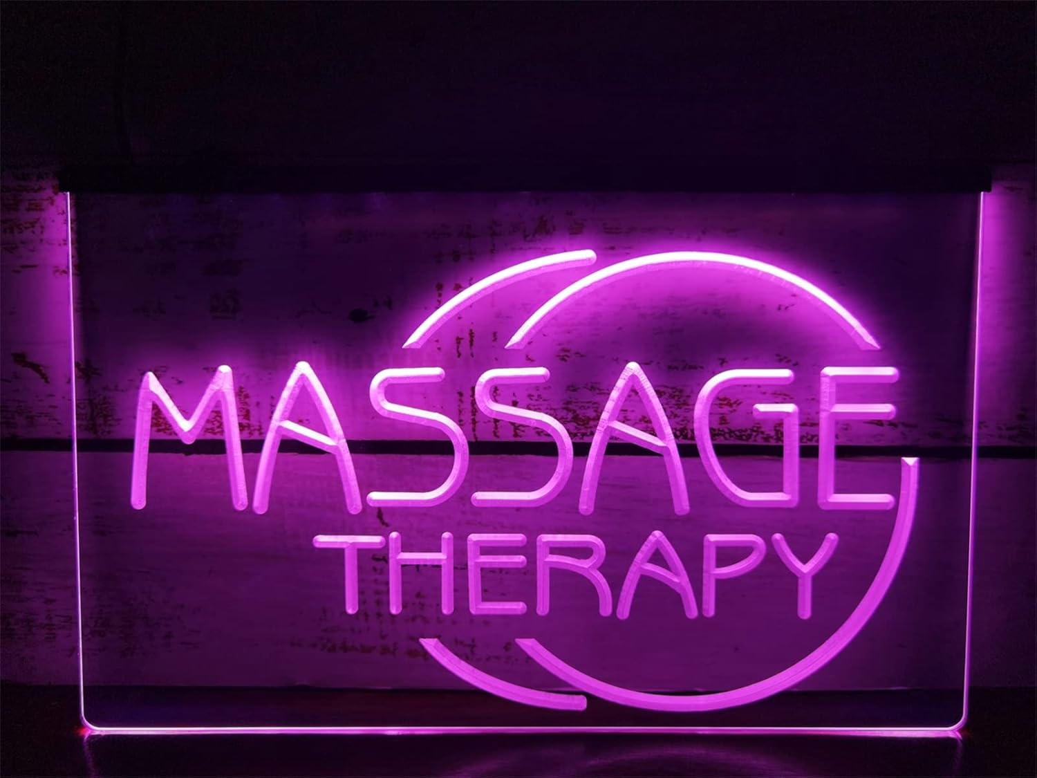Amazon.com: AALINE Massage Therapy Neon Sign Beauty Salon Neon Light ...