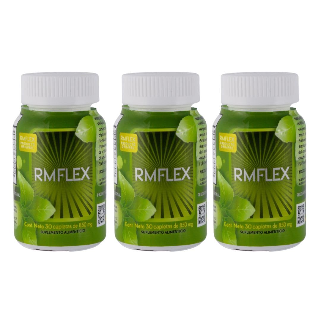 Paquete 3 RM FLEX Producto 100% Original : Amazon.com.mx: Salud y ...