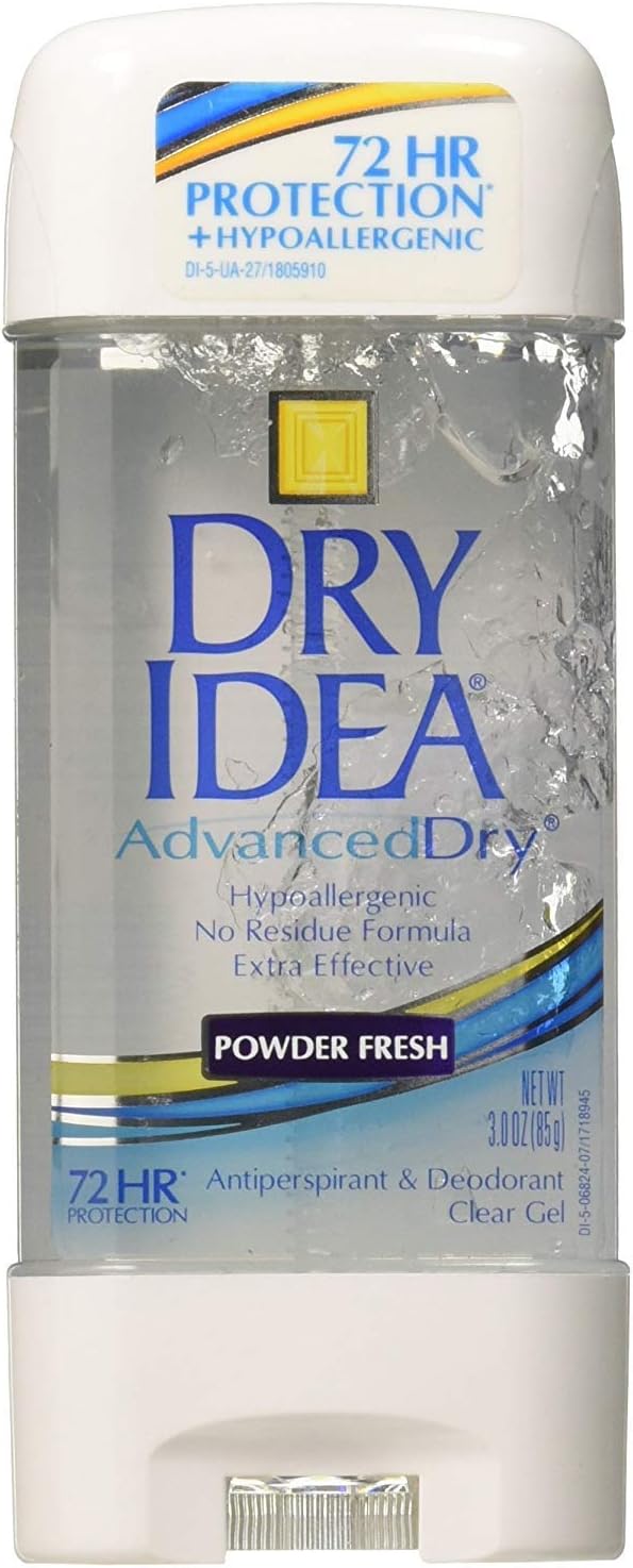 Amazon.com : Dry Idea Powder Fresh, Clear Gel, Anti-Perspirant and ...