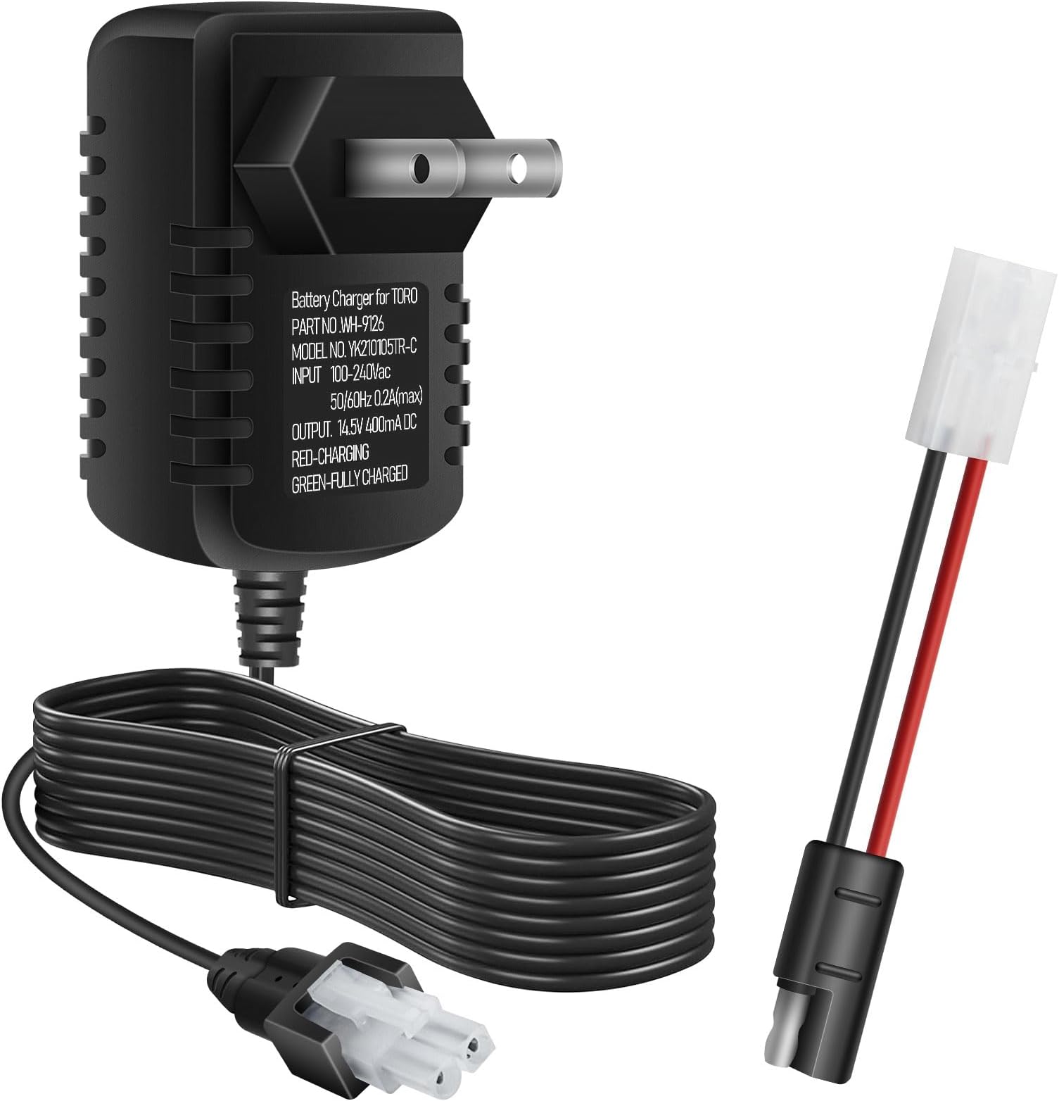 Amazon.com : Toro 12V Battery Charger 136-9126 : Patio, Lawn & Garden