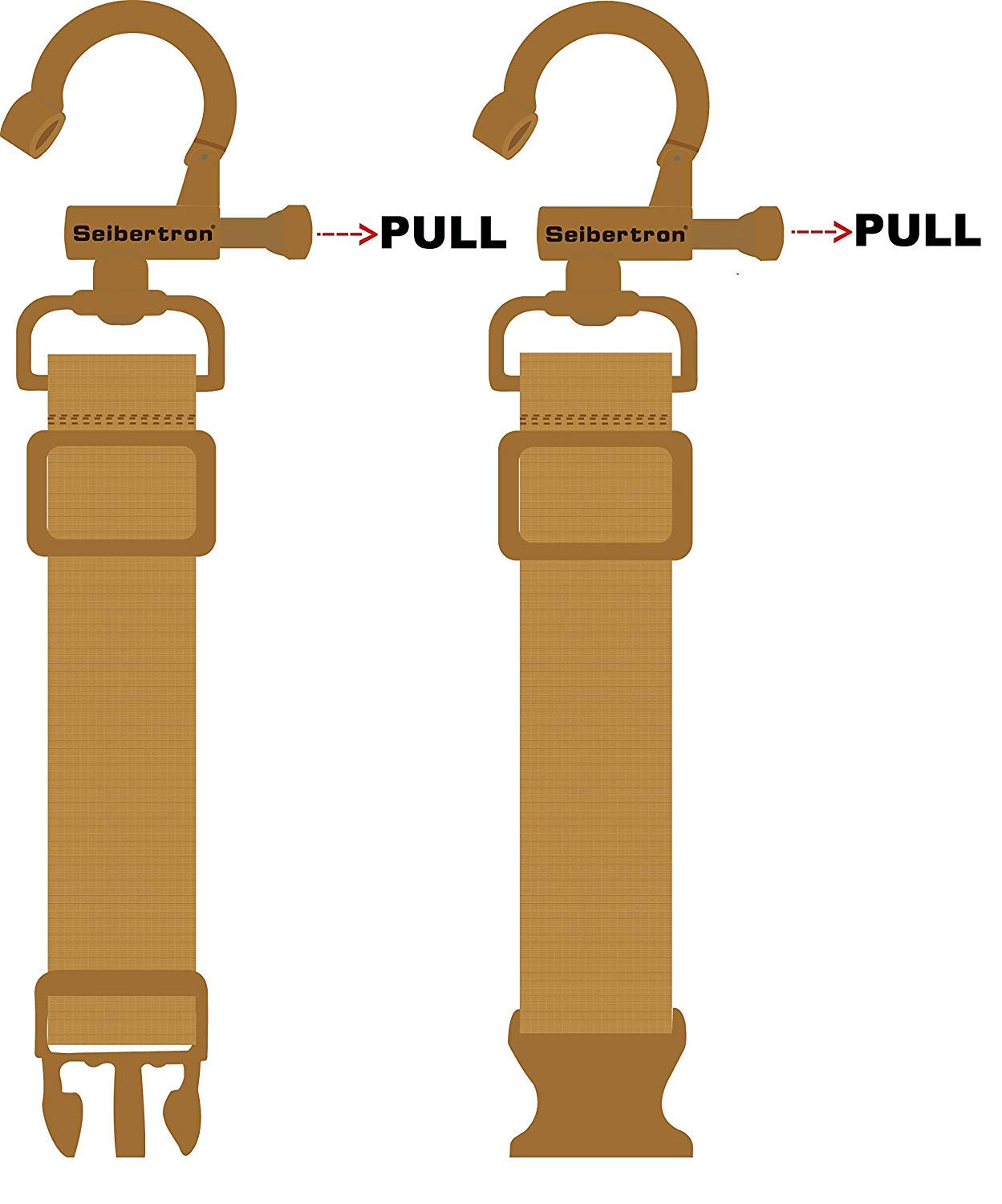Snapklik.com : Seibertron Adjustable Utility Sissy Bar Straps Design ...