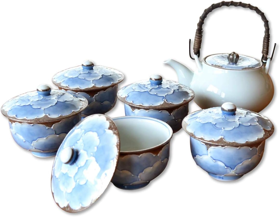 Amazon.com | Tea set Japanese Traditional Made in Japan Arita Imari ...