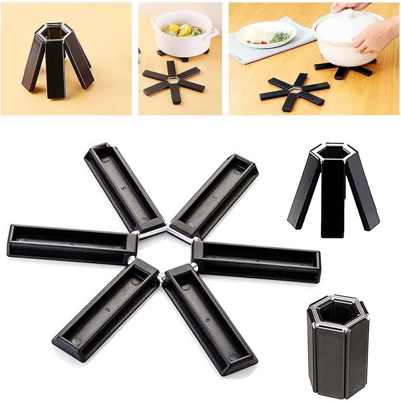 Amazon.com: Creative Folding Heat Insulation Pad, Non-Slip Heat ...