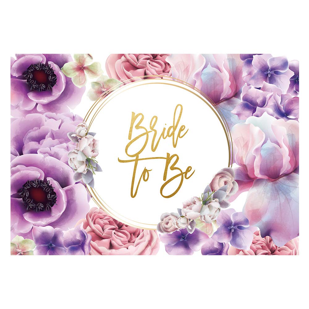 Bridal Shower Borders Purple