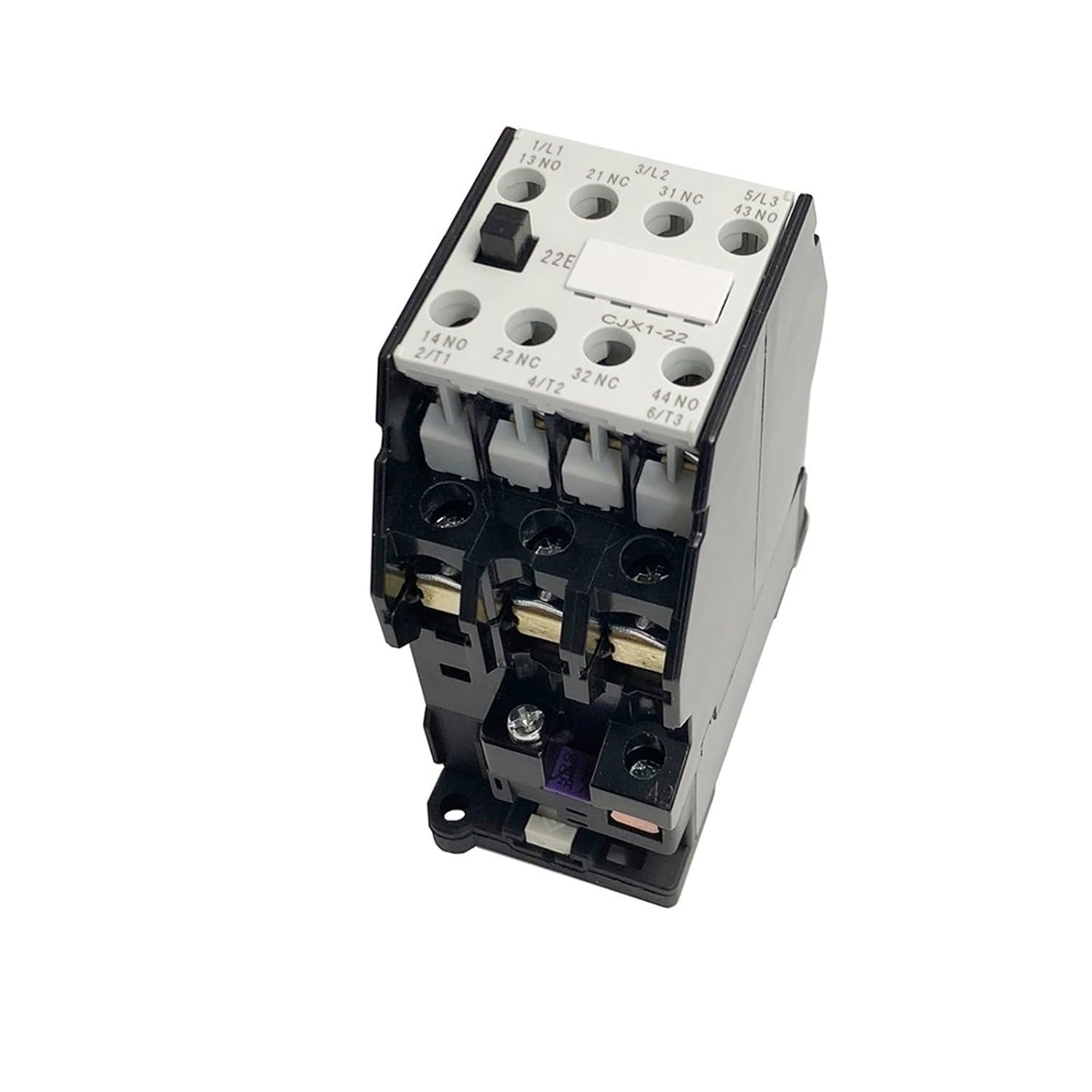 Amazon.com: EKINS AC Contactor CJX1-22/22 3TB43 DIN Rail Mount 2NO 2NC ...