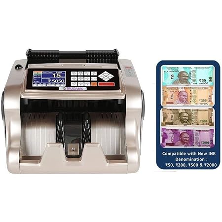 MARC Money Counting Machine with Ultra Mix Note with SIDE DISPLAY AND ...