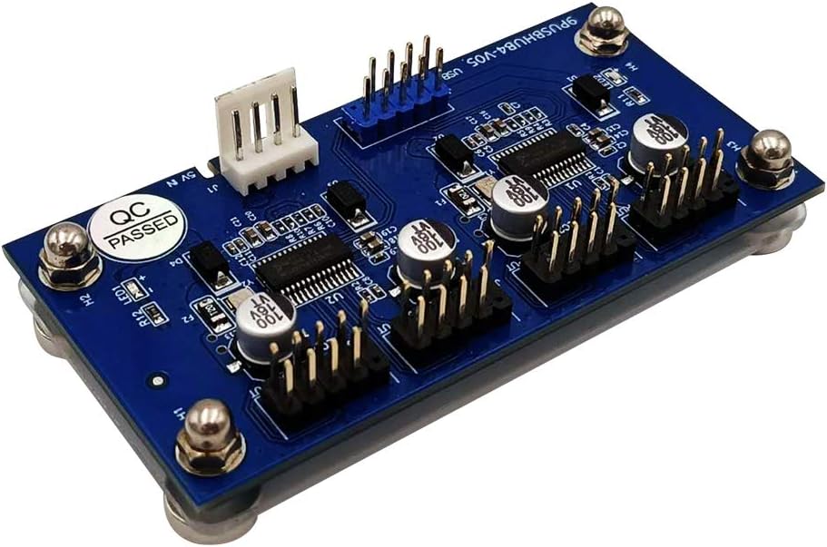 Amazon.co.jp: アイネックス(AINEX) USB2.0ヘッダー 4分配ハブ HUB-07 : パソコン・周辺機器