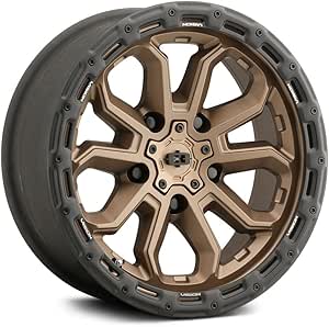 Amazon.com: Vision 405 Korupt 17x8 5x108 +30mm Bronze Wheel Rim 17 ...