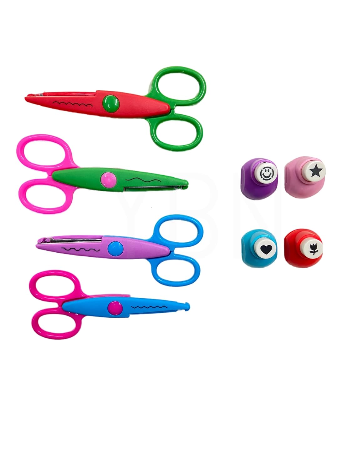 YBN Crft Punches Machine With Designer Scissors For Art And Craft ...