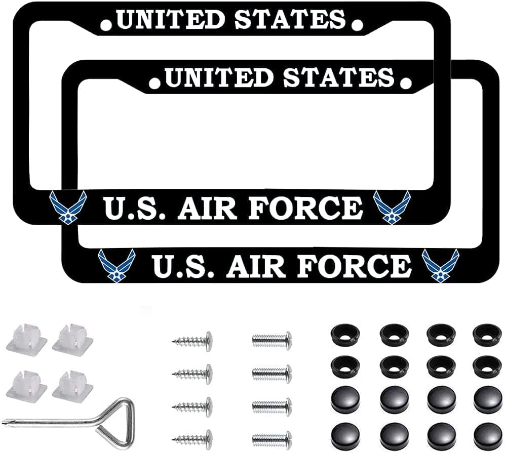 Amazon.com: TAG FRAMES (MILITARY) Air Force Mom US Air Force License ...