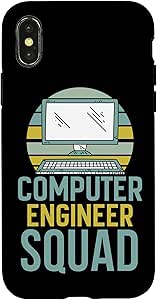 Amazon.com: iPhone X/XS Computer Engineer Squad Programming Programmer Engineering Case : Cell ...