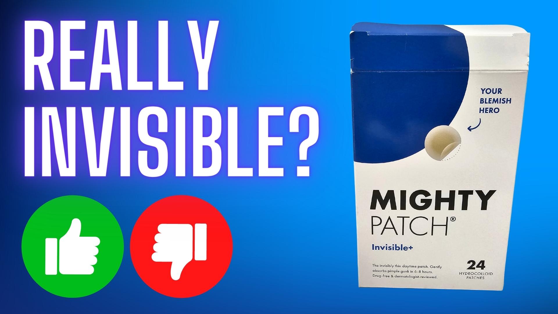Watch My Experience Using Mighty Patch Invisible on Amazon Live