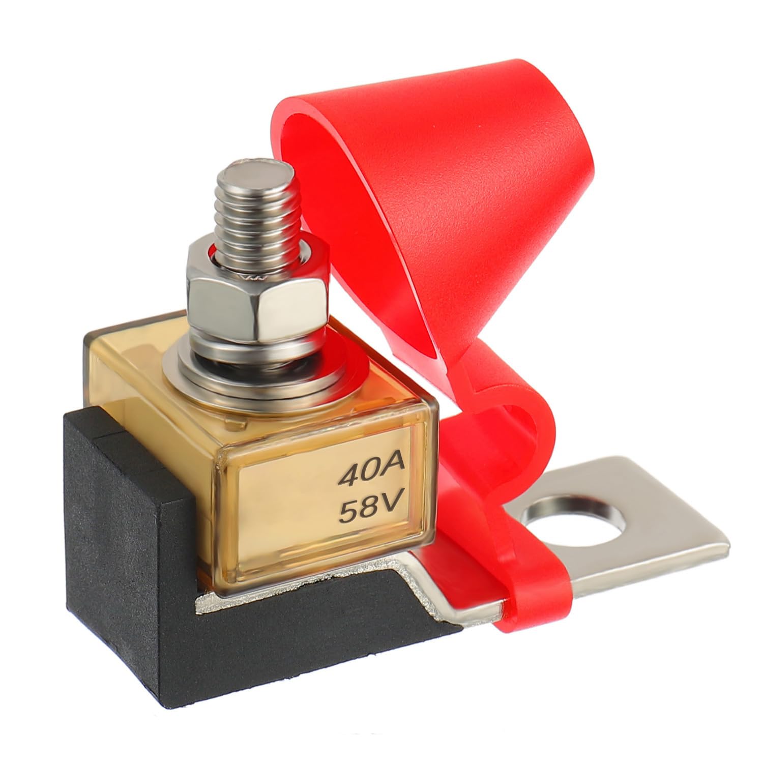 Snapklik.com : MRBF Terminal Fuse Block 40 AMP Marine Rated Battery ...
