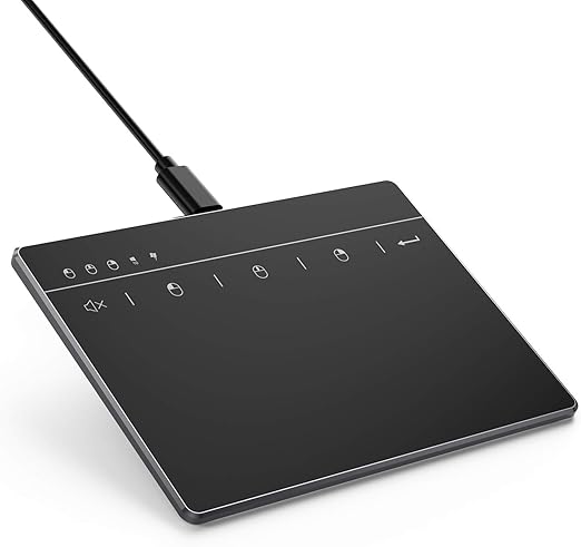 Seenda Touchpad Trackpad, External USB High Precision Trackpad with ...
