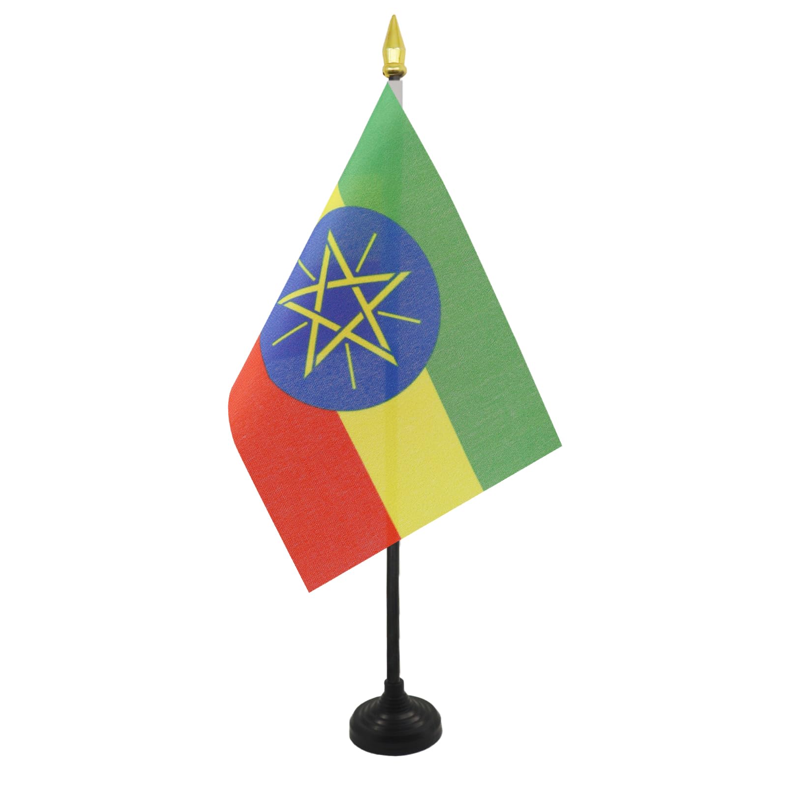Az Flag Ethiopia Table Flag 4 X 6 Ethiopian Desk | Desertcart INDIA