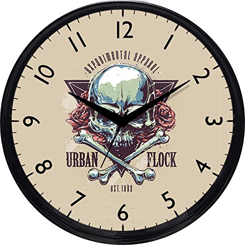 Buy Cartoonpur 11 inches Analog Urban Flock Silent/Sweeping Movement ...