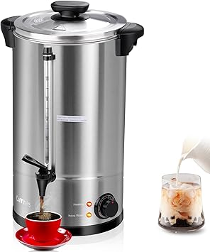 Amazon.com | Cavlhils Coffee Urn 100 Cup 16L Large Coffee Maker Double ...
