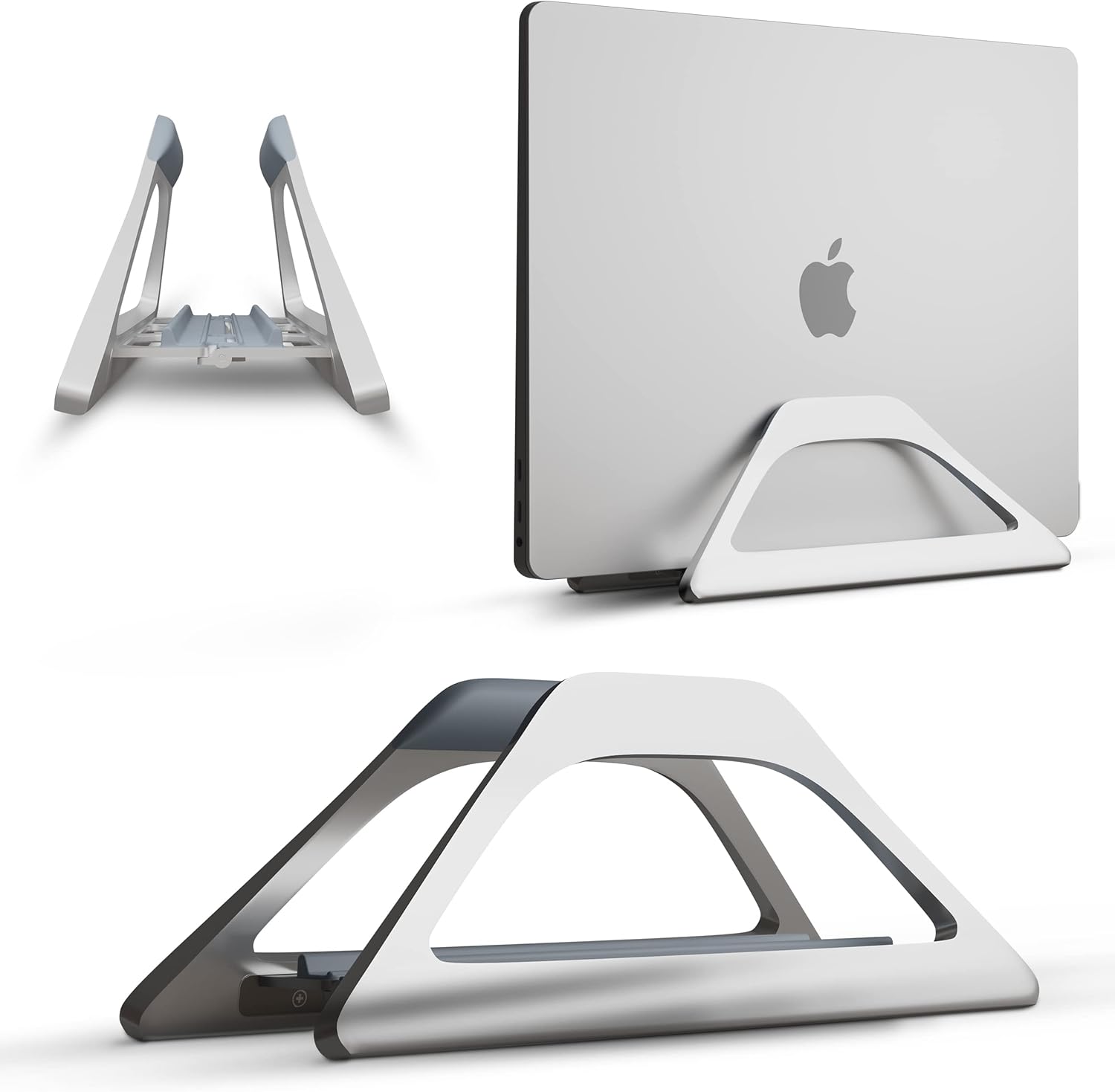 Amazon.com: Elestoria Vertical Laptop Stand Holder- Adjustable Laptop ...