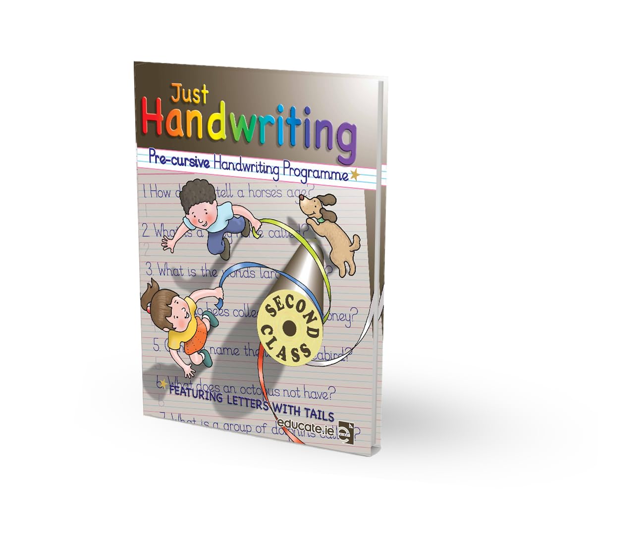 Just Handwriting Class - 2 (Pre Cursive Handwriting Book for Kids) 6 to ...