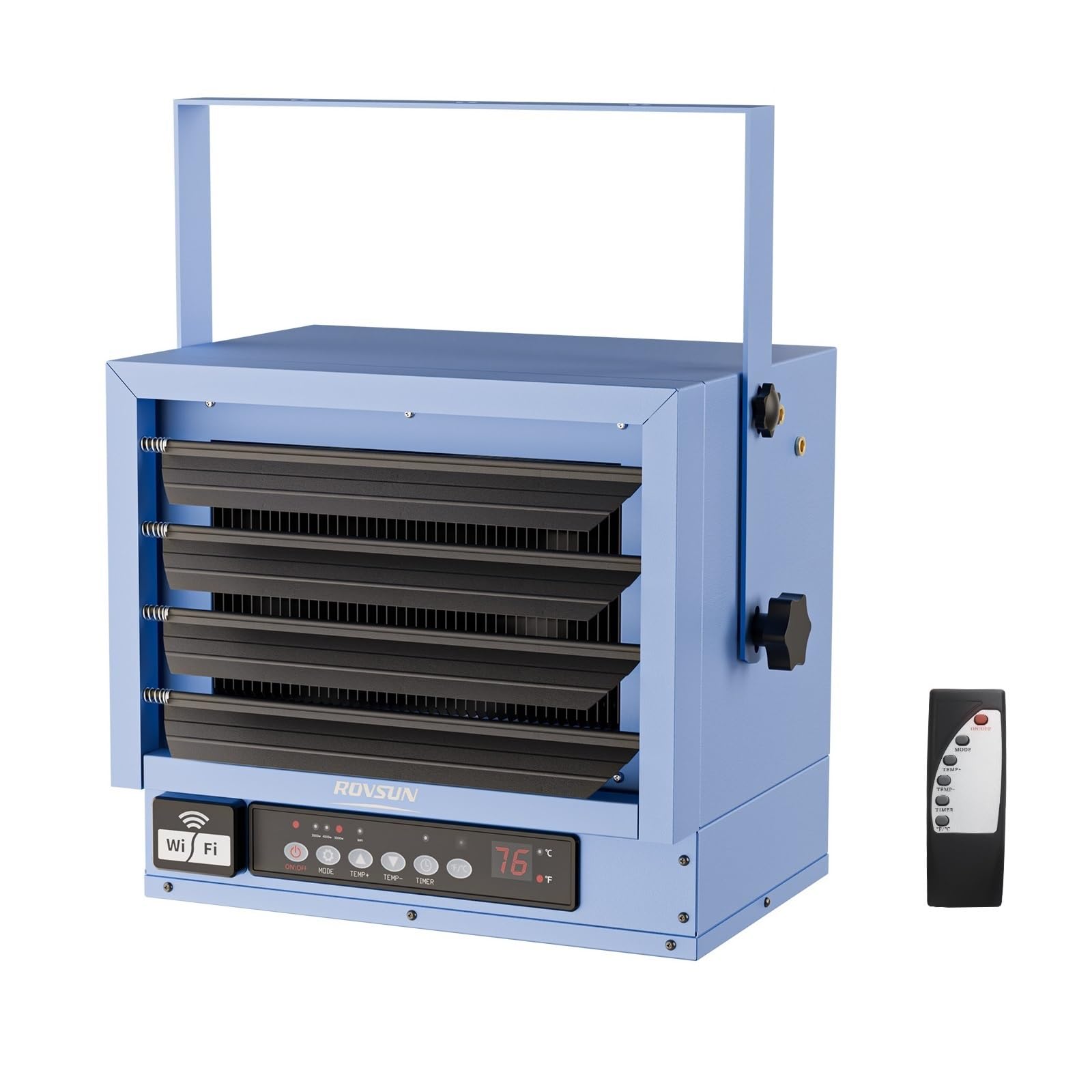 Amazon.com: ROVSUN 5,000W Electric Garage Heater with Remote Control ...