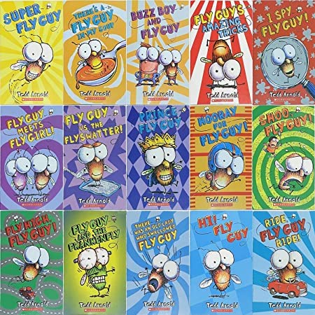 Amazon.com: Fly Guy 15 Books Complete Series Collection Pack Set, 1-15 ...