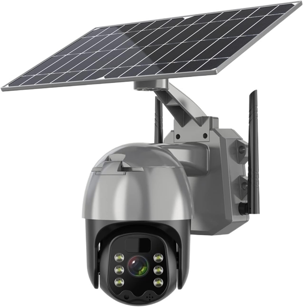 Caméra solaire sans fil Built-in Battery 4G Solar Camera PTZ SIM Carte ...