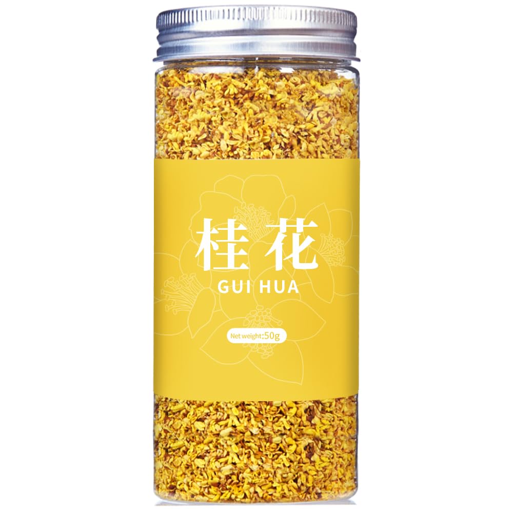 Amazon.com : Sweet Osmanthus Flower Tea Dried Osmanthus Flower Herb Loose Leaf Tea Osmanthus ...