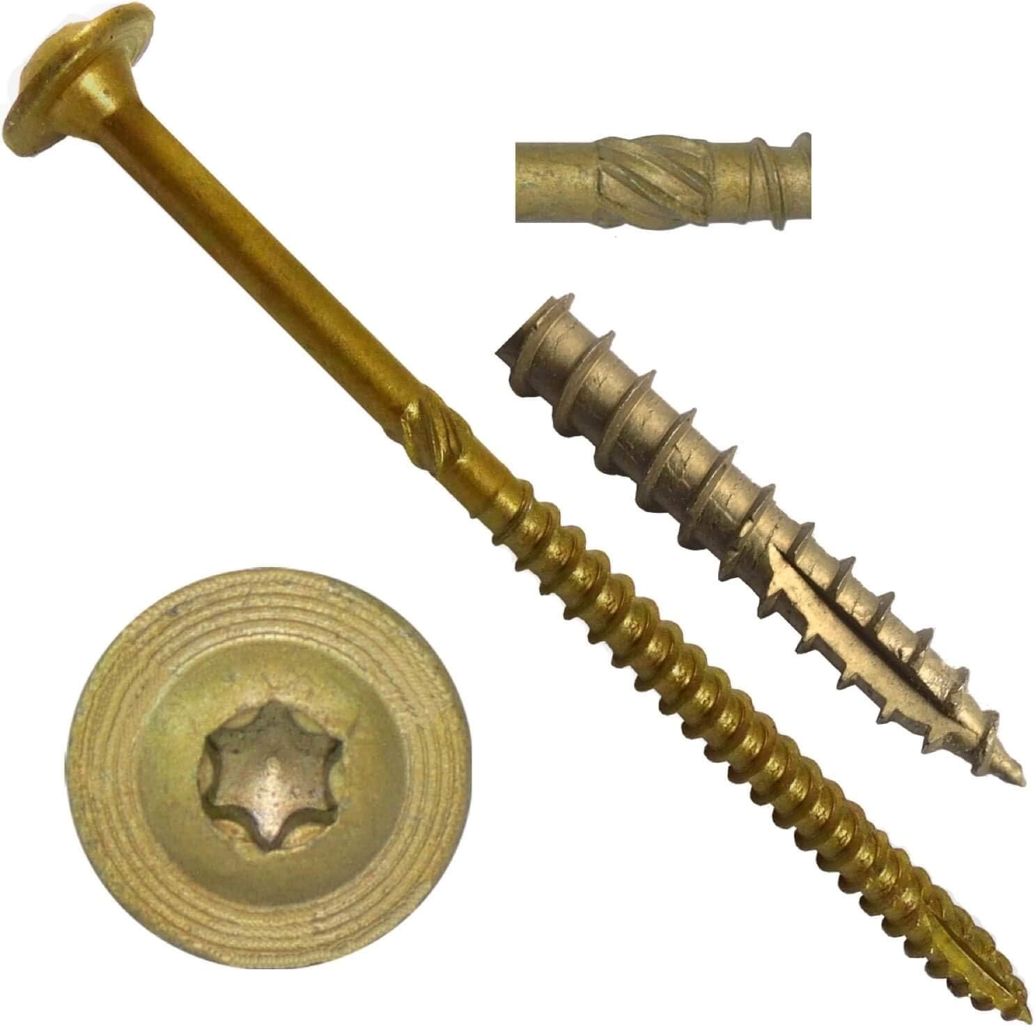 Amazon 15 X 5 Construction Lag Screw Exterior Coated Torx Star amazon-15-x-5-construction-lag-screw-exterior-coated-torx-star