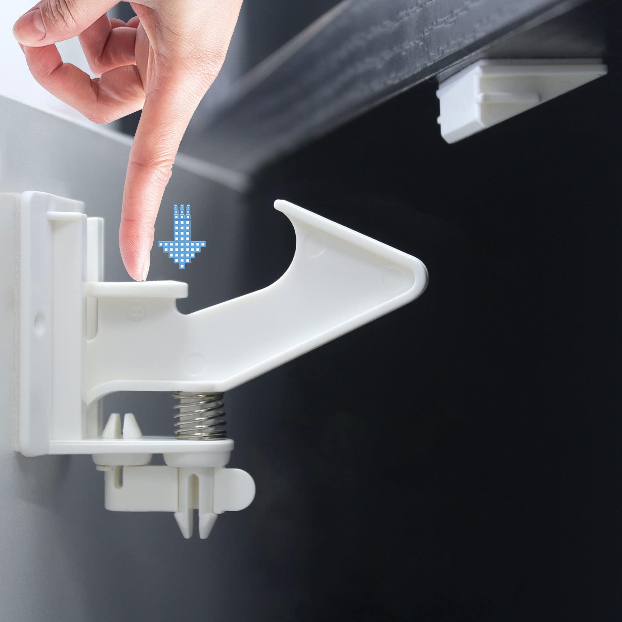 Amazon.com : Safety 1st Spring n' Release Latches, 10 Pack : Appliance ...