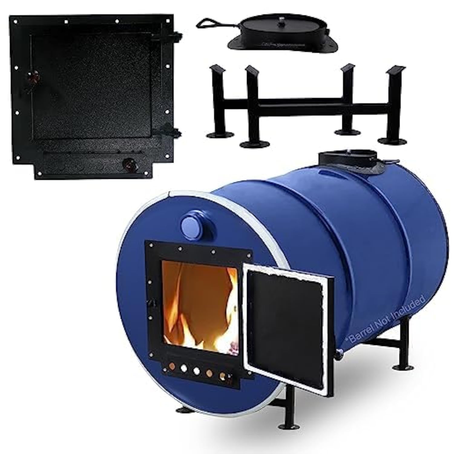 From 55 Gallon Drum Stove Wood Burner Stove From 44 Gallon Drum