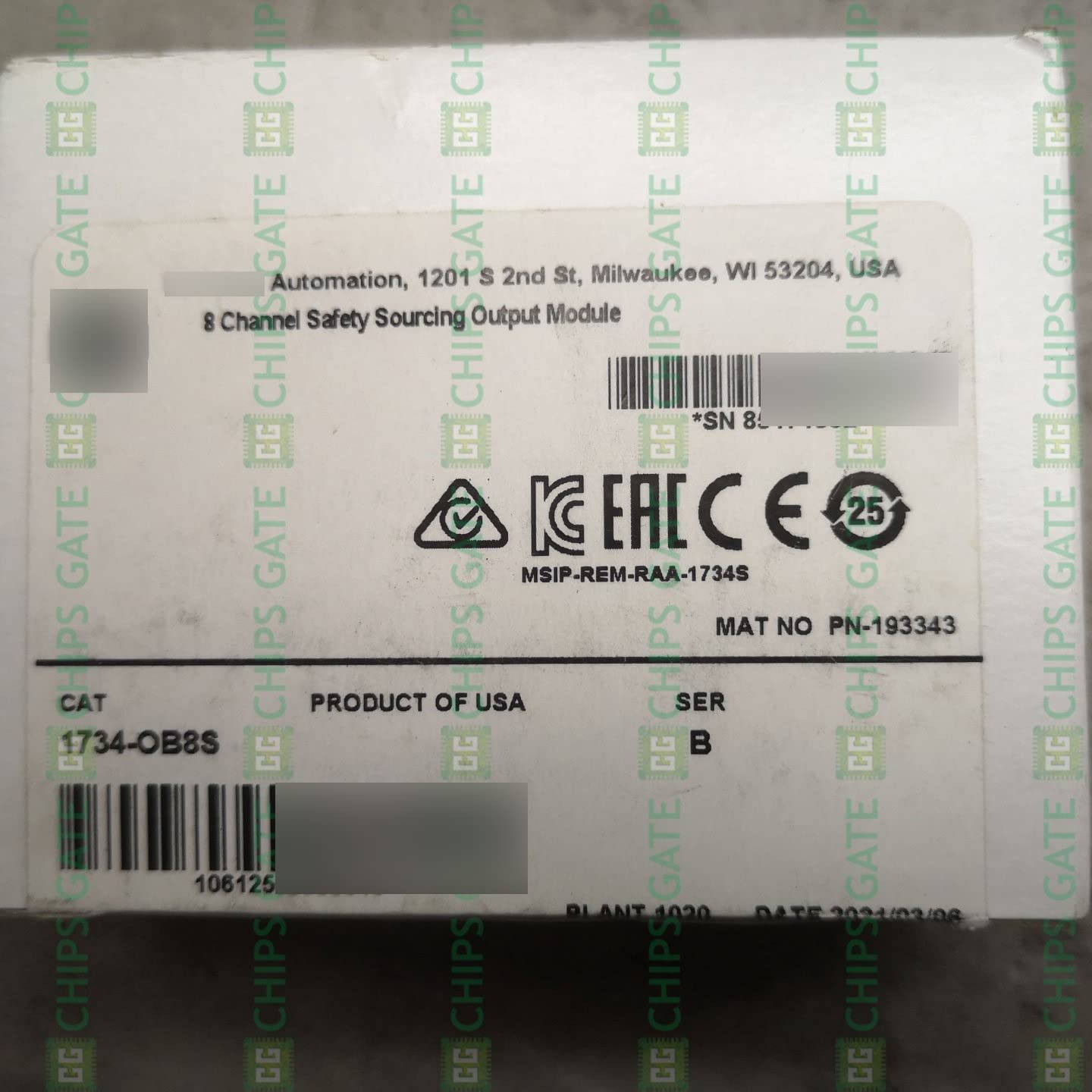 Amazon.com: 1734-OB8S Safety Output Module New Factory Sealed : Automotive