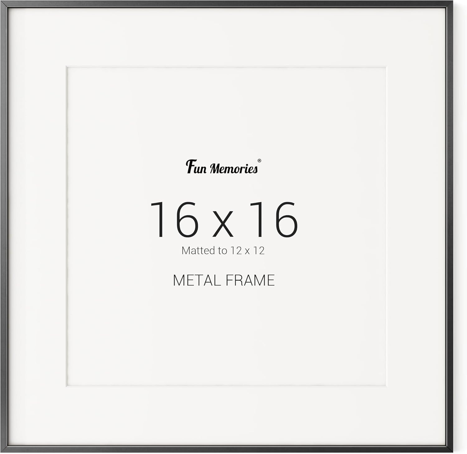 Amazon.com - Fun Memories 16x16 Aluminum Picture Frames, Square 16x16 ...