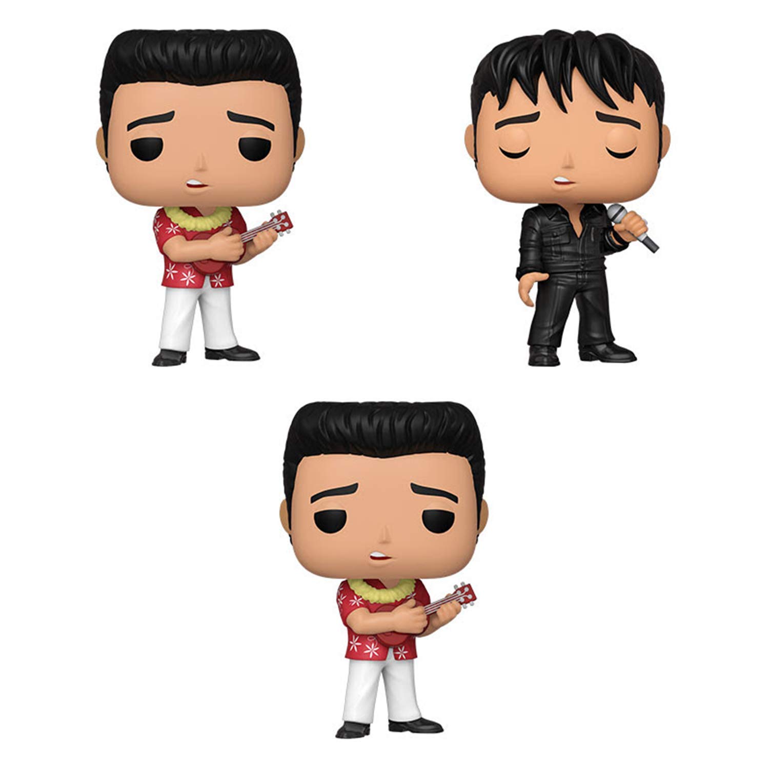 Buy Funko Pop! Rocks Set of 3 - Elvis Presley - Elvis - Jailhouse Rock ...