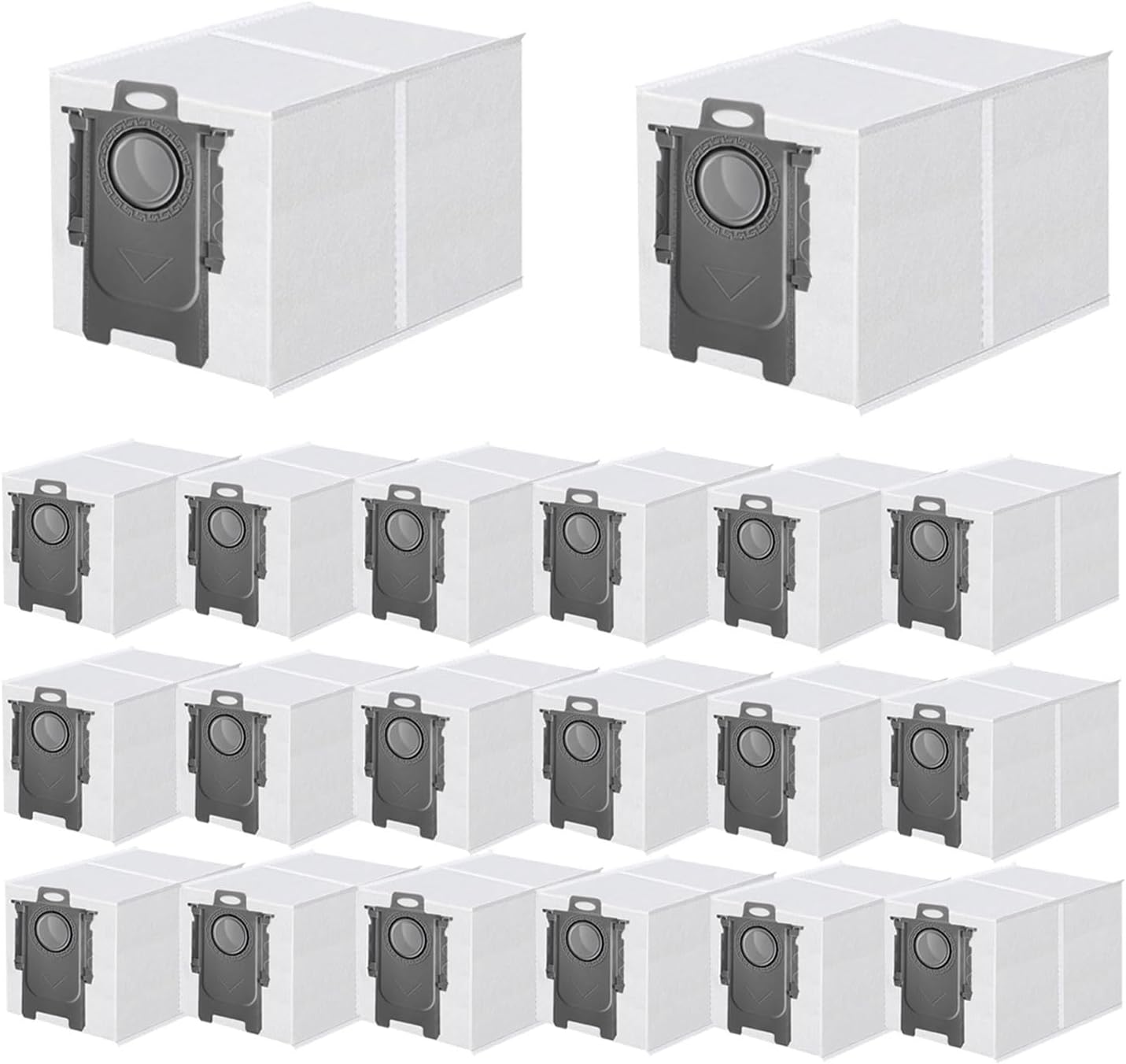 Amazon.com - 20 Pack Dust Bag Replacement for Roborock QV 35A/Saros 10/ 10R/Q Revo/Qrevo S/Qrevo ...