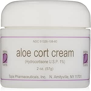 DermaTopix Aloe Cort Cream, 2 oz : Buy Online at Best Price in KSA ...