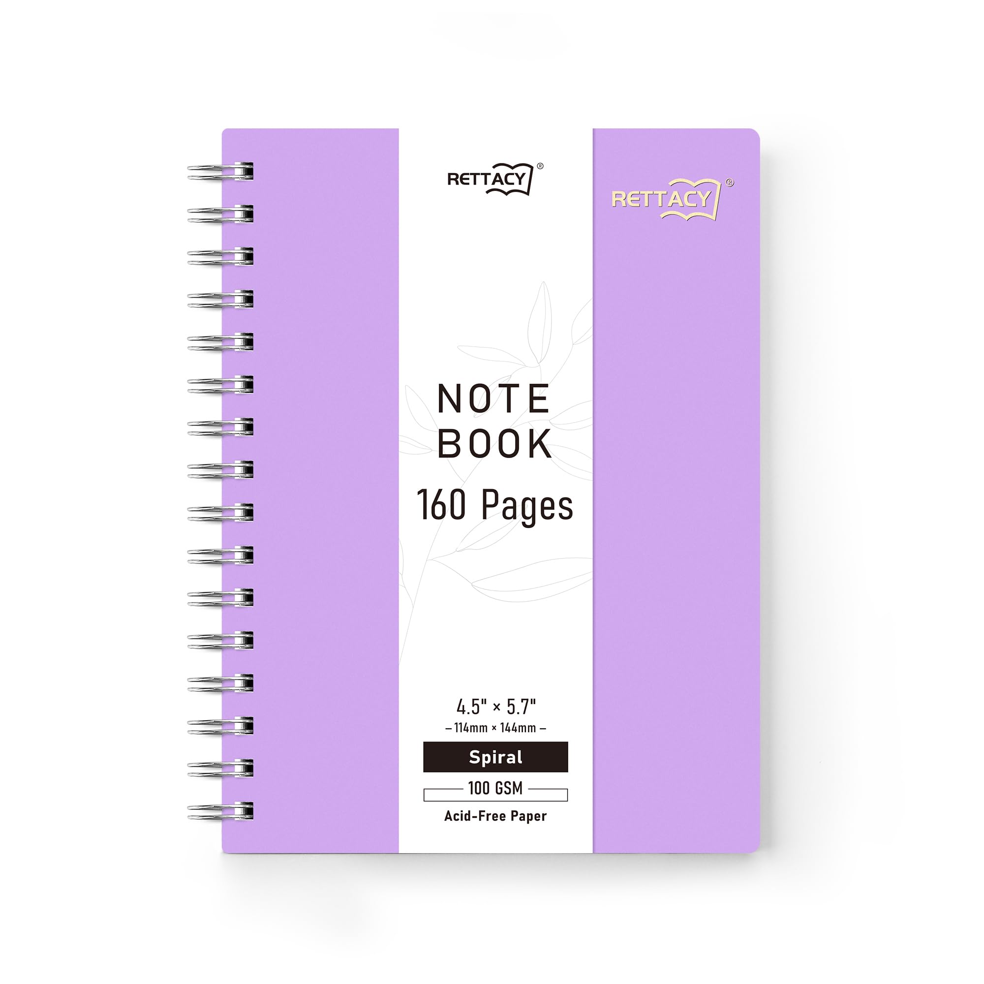 Amazon.com : RETTACY Pocket Notebook, Mini Spiral Notebook with 160 ...