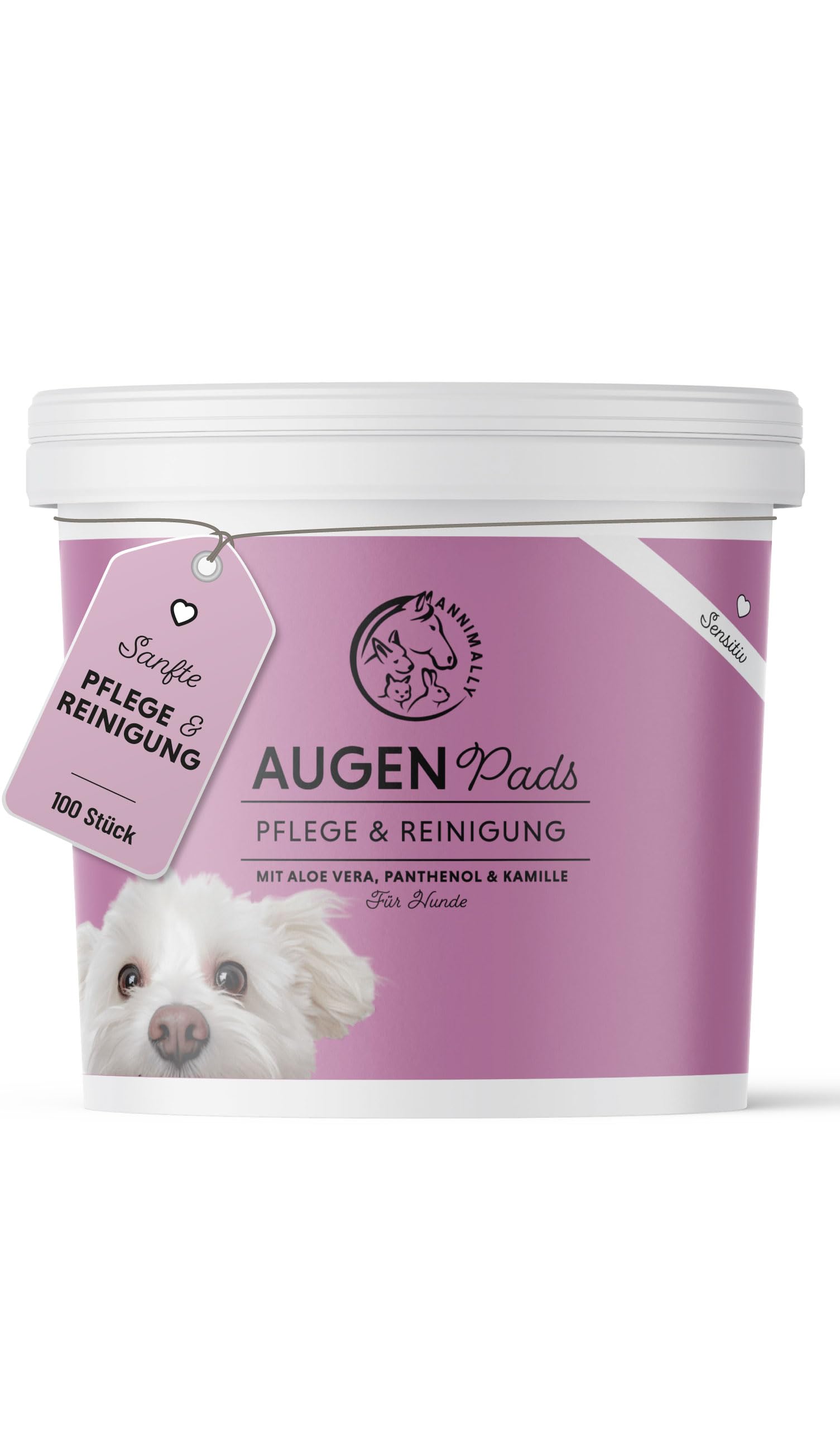 Glad Hundevalp Ansikt
