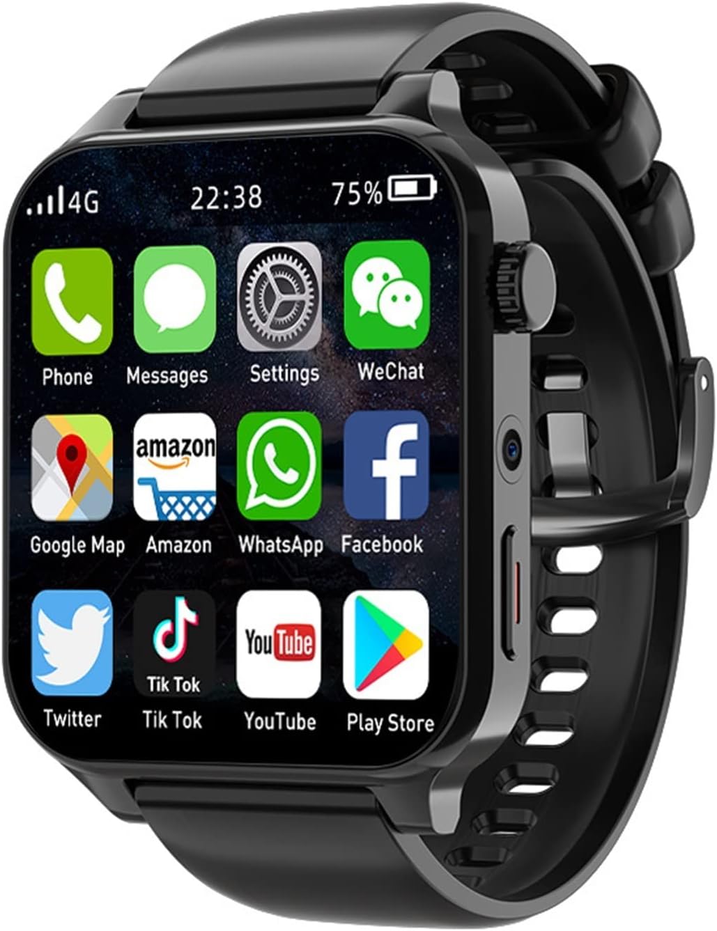 Amazon.com: BALAMI TK01 4G Phone Smart Watch Men 1000mAh 1.99 Inches ...